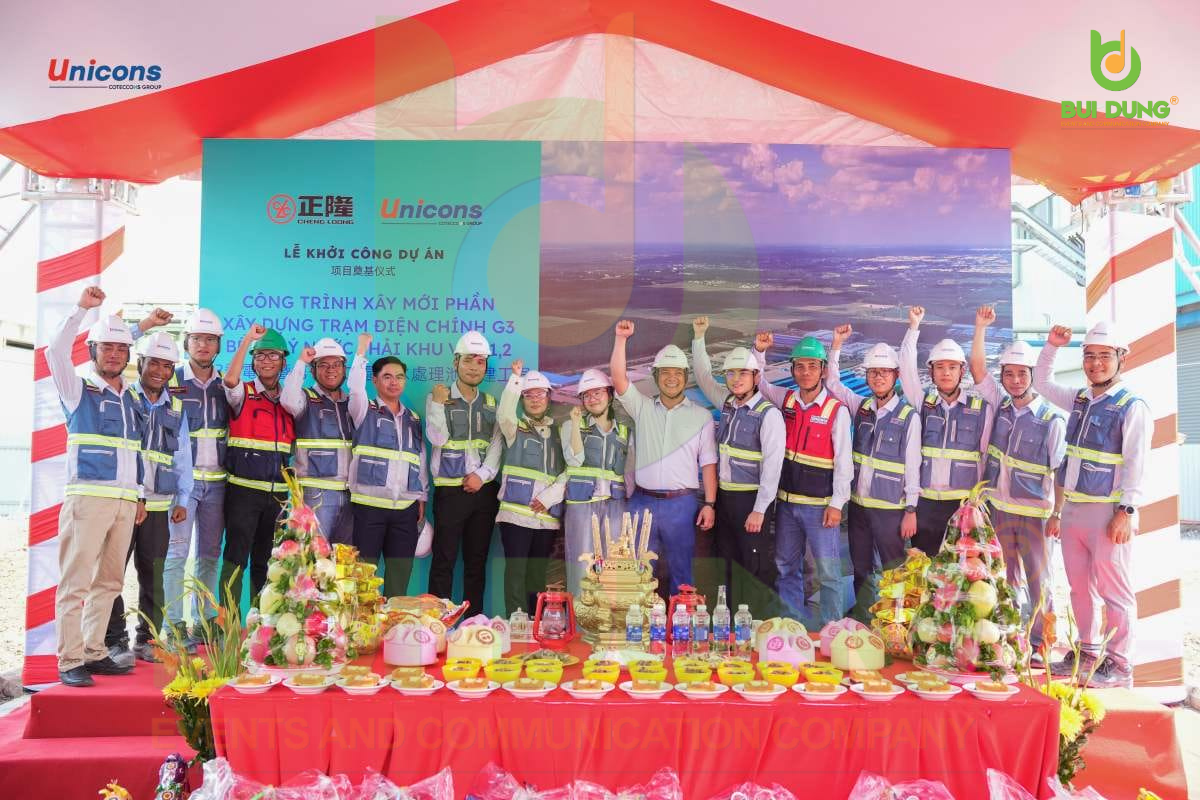 Lễ khởi công nhà máy Cheng Loong Bình Dương Paper - Bùi Dũng Music